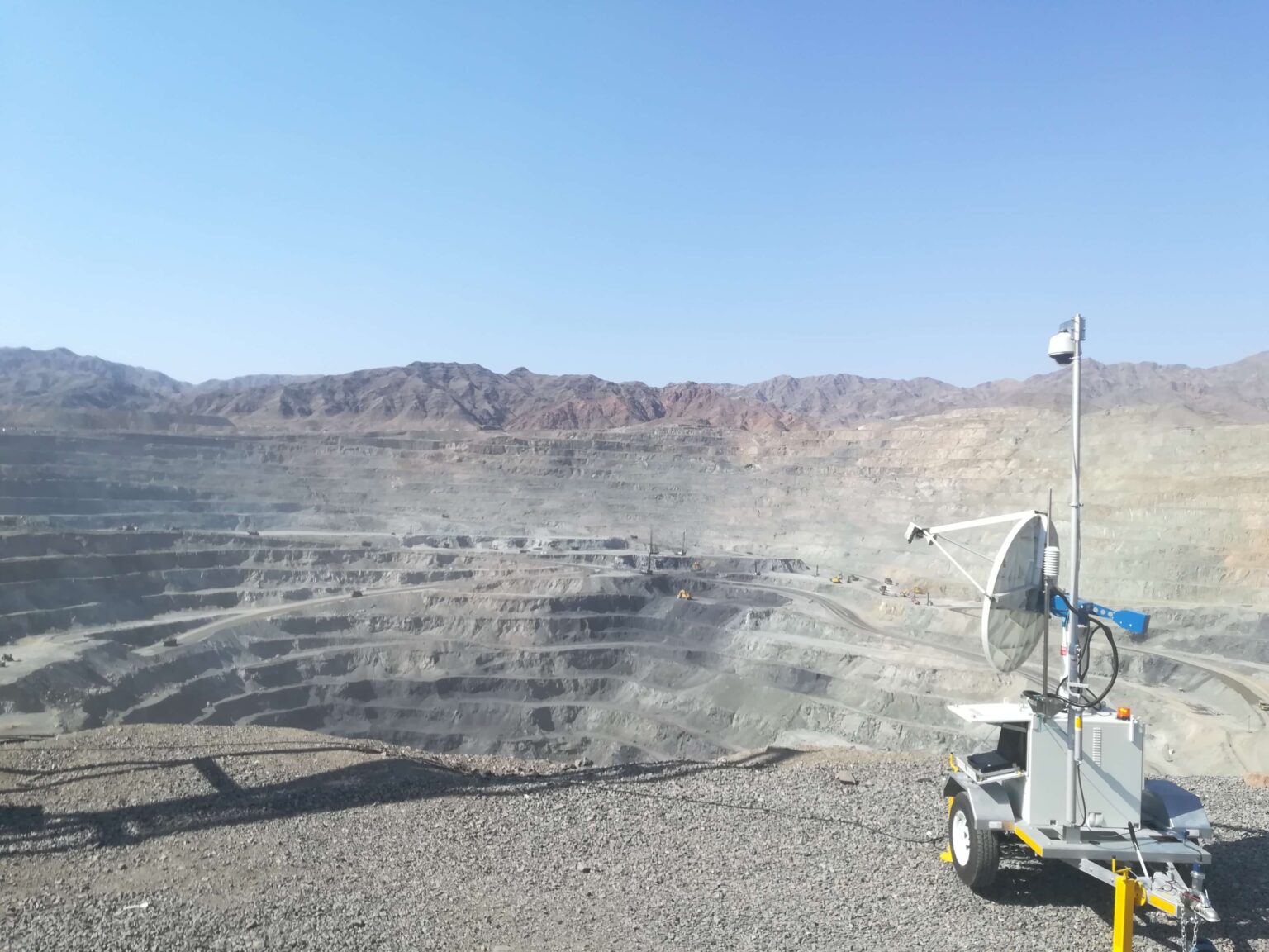 slope stability radar - زمین سنجش رایان